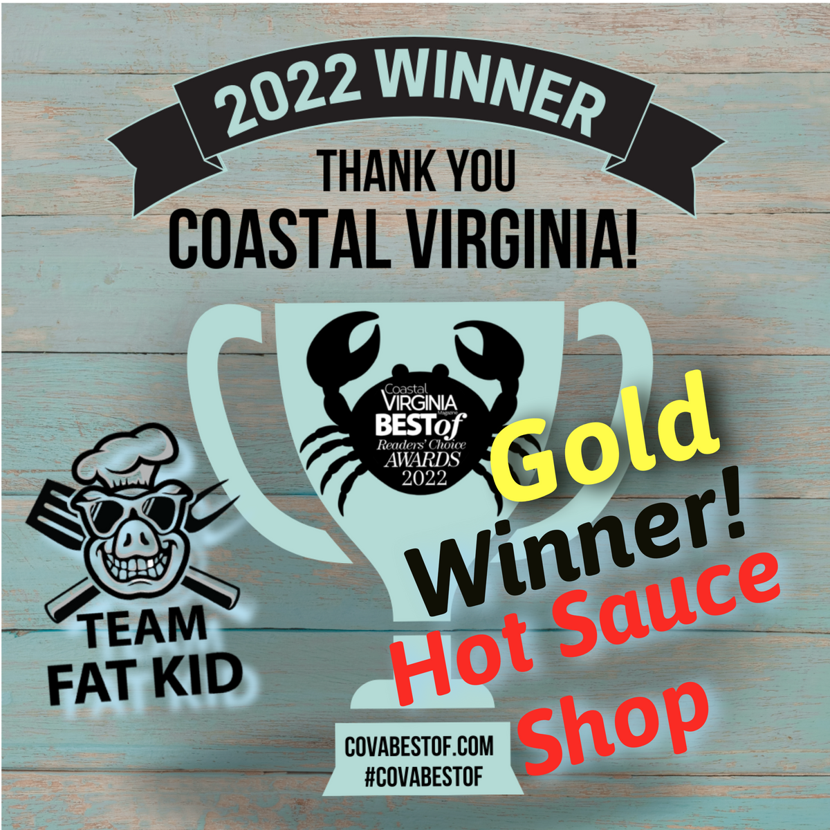 Team Fat Kid Fire Sauce